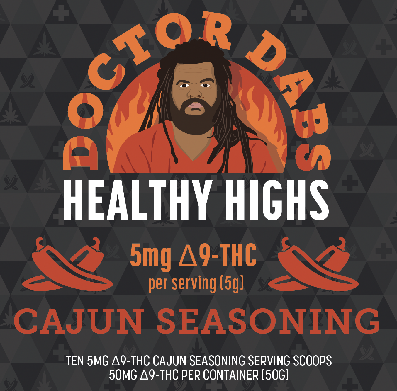 Doctor Dabs THC Infused Cajun Seasoning | higherplace